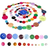 GIXUSIL 1200 Pcs Assorted Bulk Buttons Mixed Colors Size Buttons for ...