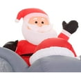Christmas Inflatable Airblown Santa on Giant Elephant - Walmart.com