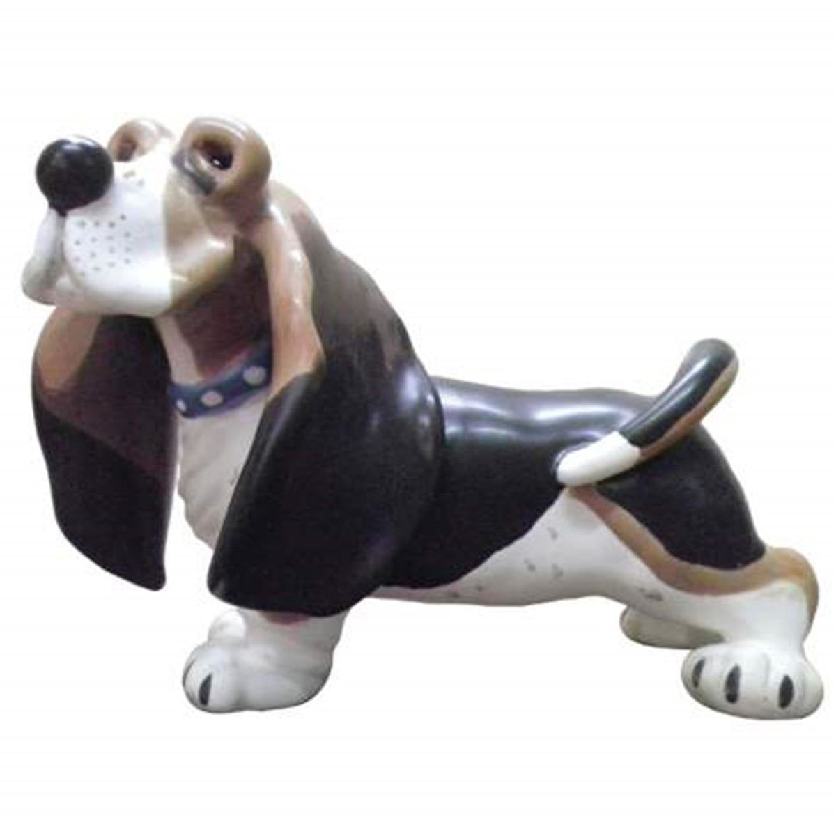 4 Inch Winchester the Bassett Hound Figurine Dog Collectible Statue ...