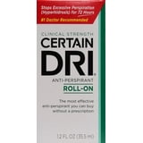 Certain Dri Clinical Strength Antiperspirant Roll-On 1.2 Oz - Extra ...