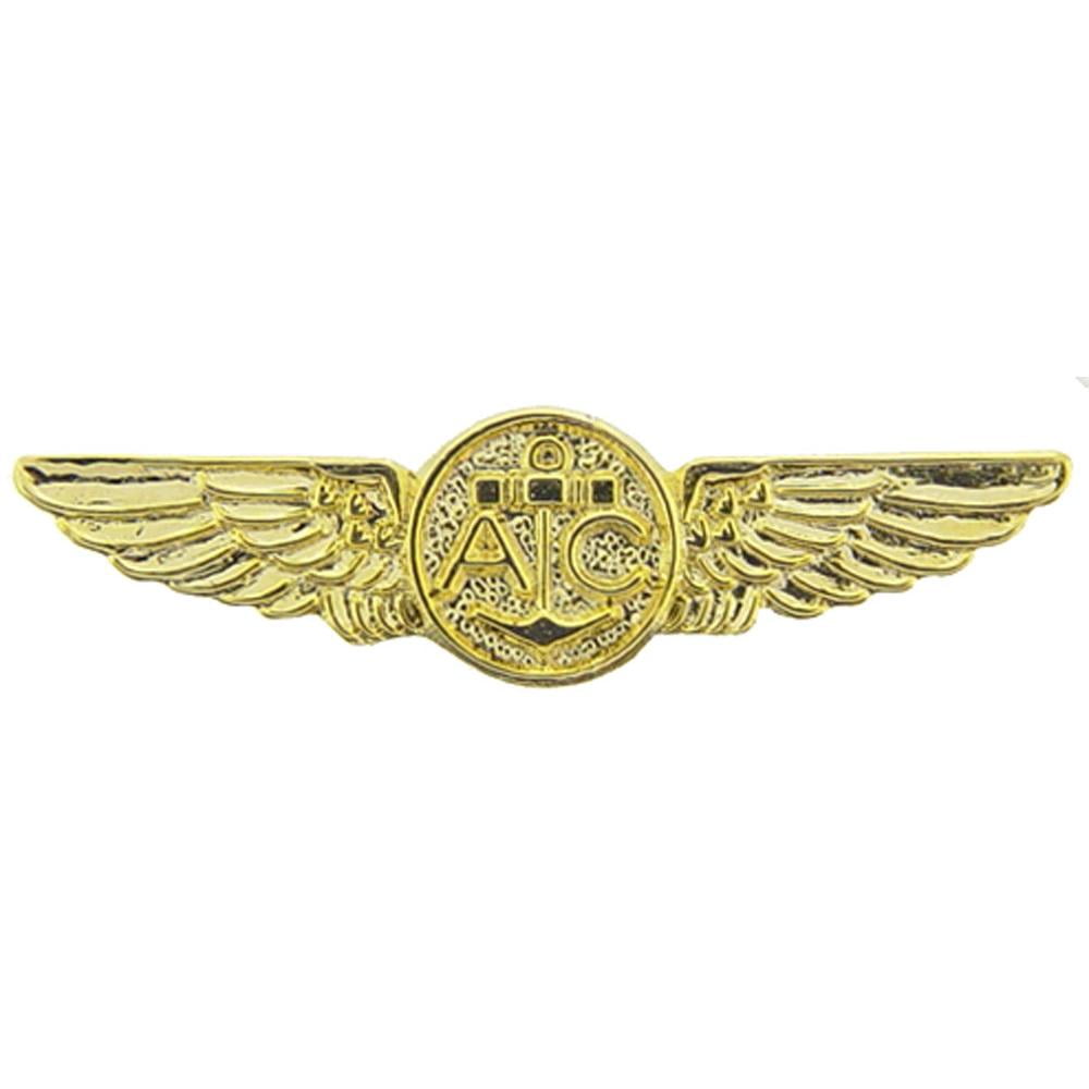 U.S. Navy Aircrew Pin Gold Plated 1 1/8" - Walmart.com - Walmart.com