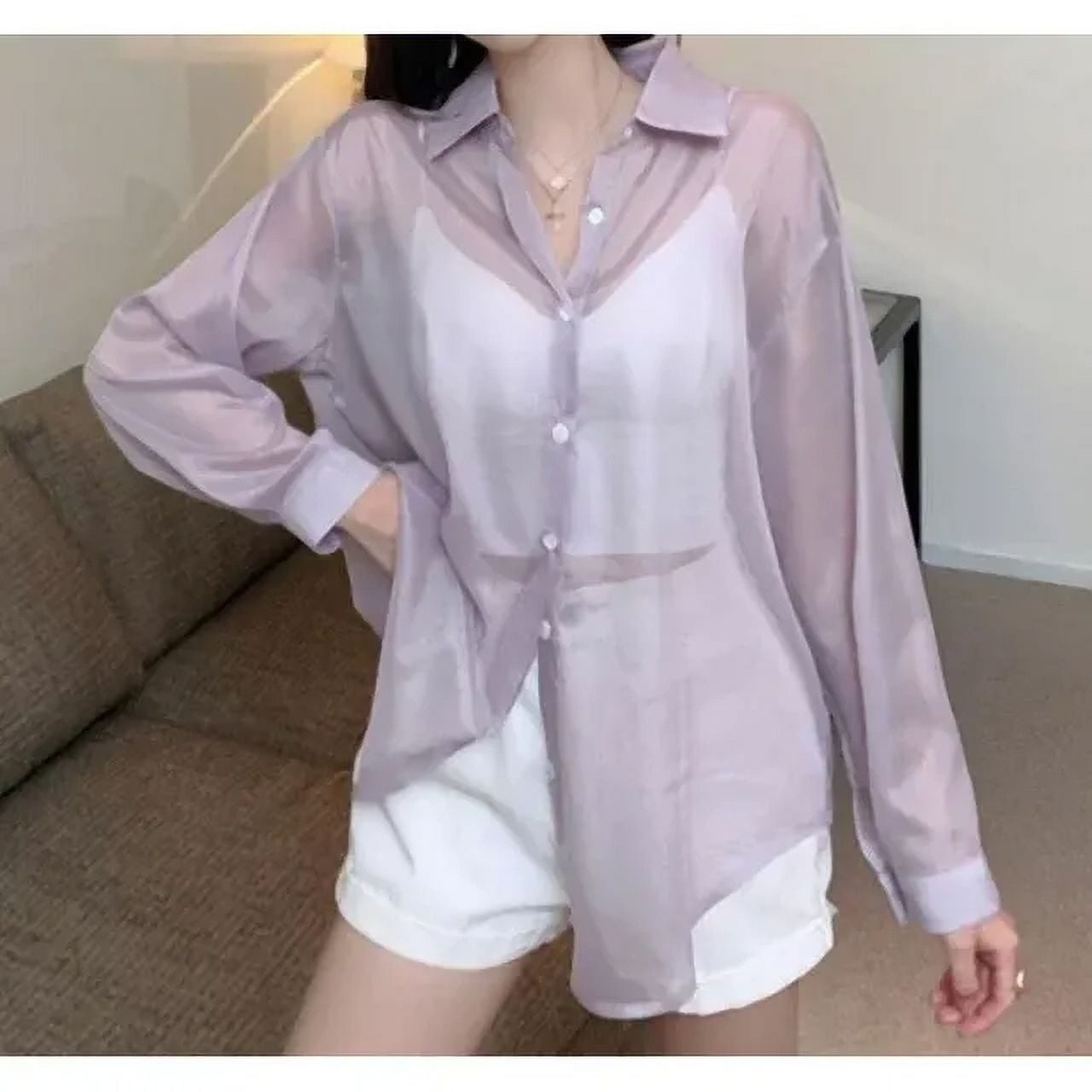 Click here for Junwell Korean Sunscreen Shirt Women Summer Clothe... prices