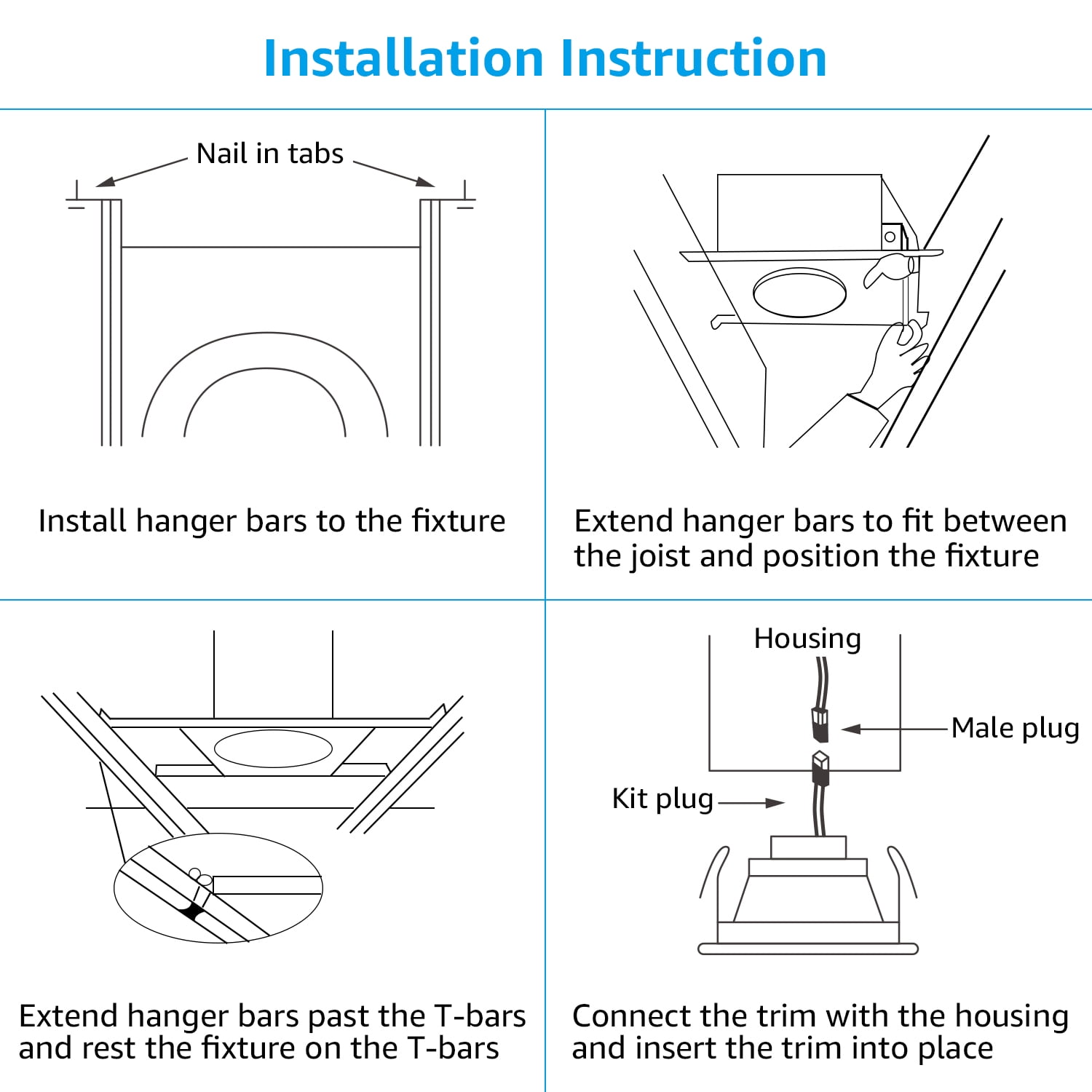 Buy TORCHSTAR 12-Pack 6inch Shallow LED New Construction LED Recessed ...