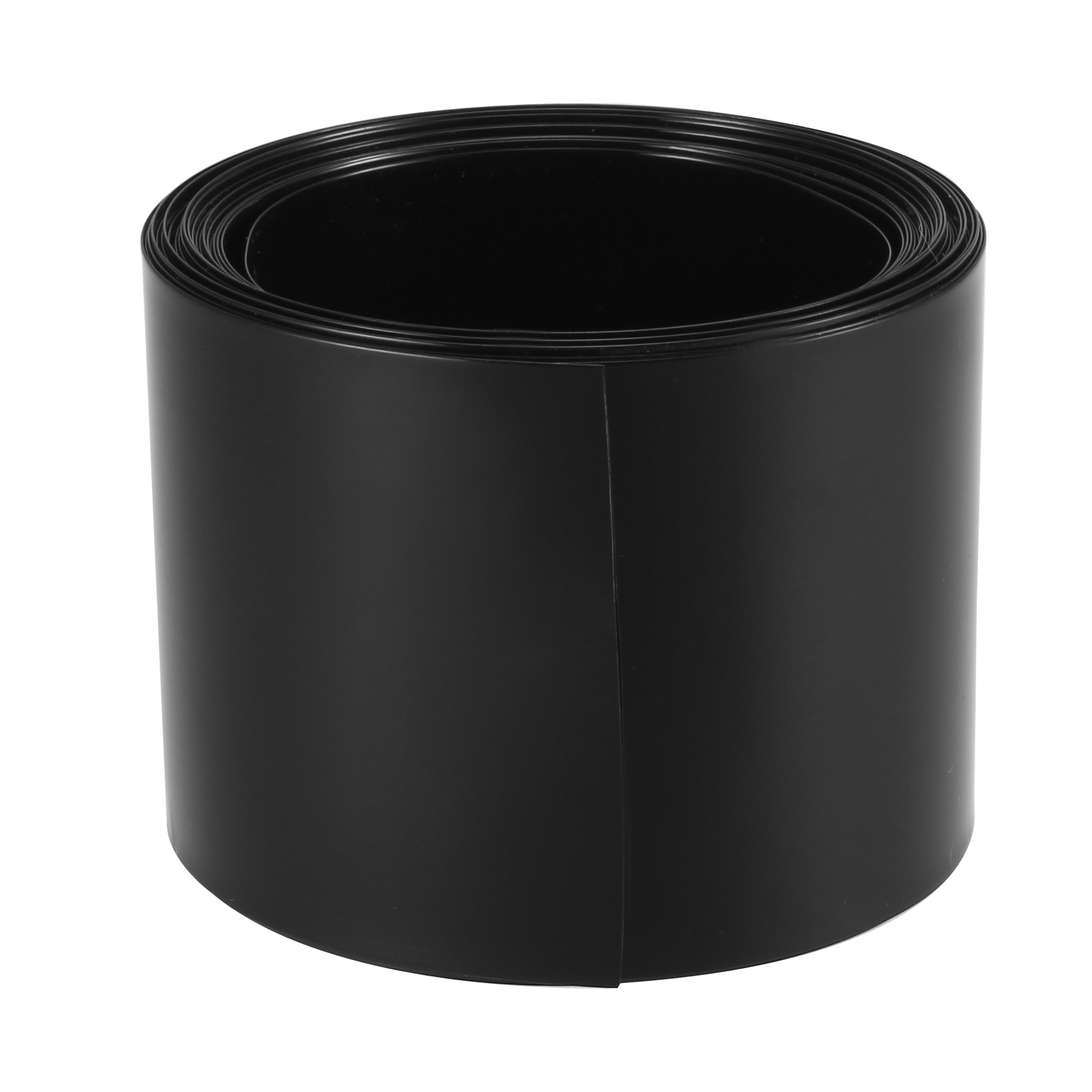 PVC Heat Shrink Tubing 55mm Flat Width for DIY AAA 5 Meter Black ...