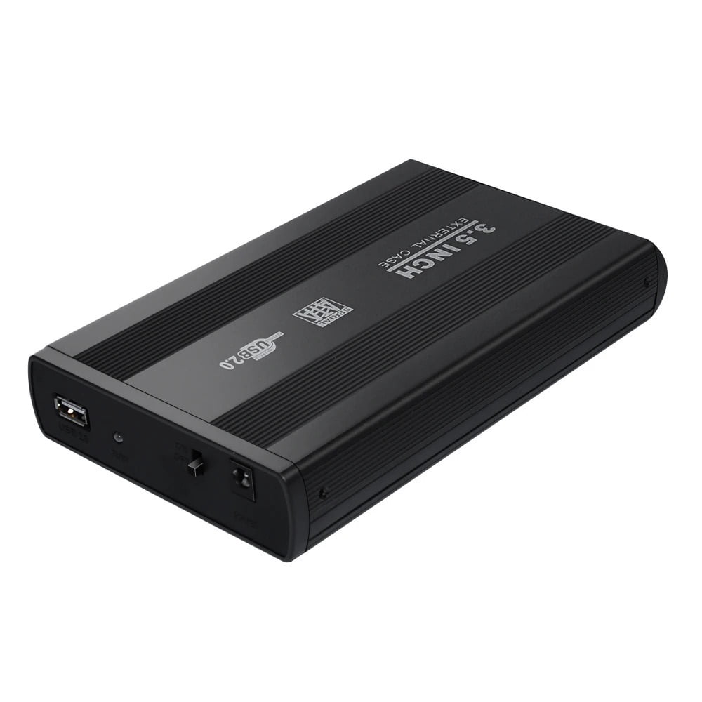 3.5 Inch USB 2.0/3.0 SATA External HDD Disk Hard Drive Enclosure Case ...