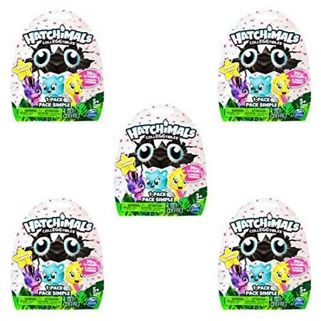 Hatchimals Colleggtibles Season 1 Mystery 1-Pack [5 LOT] - Walmart.com