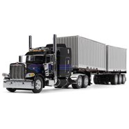 Peterbilt 352 COE 110" Sleeper w/Turbo Wing and Rogers Vintage Trailer ...