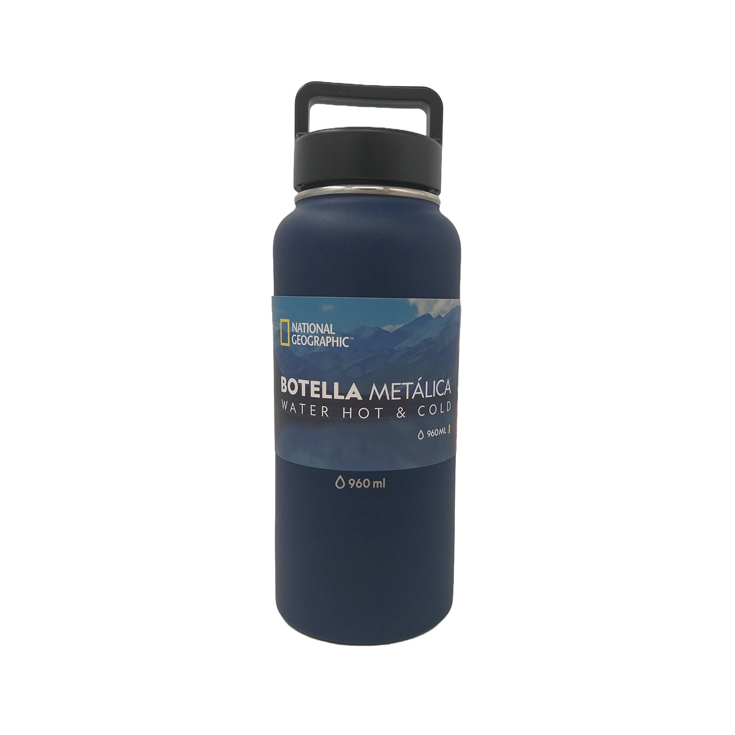 Botella Metalica 960Ml Azul | Knasta Chile