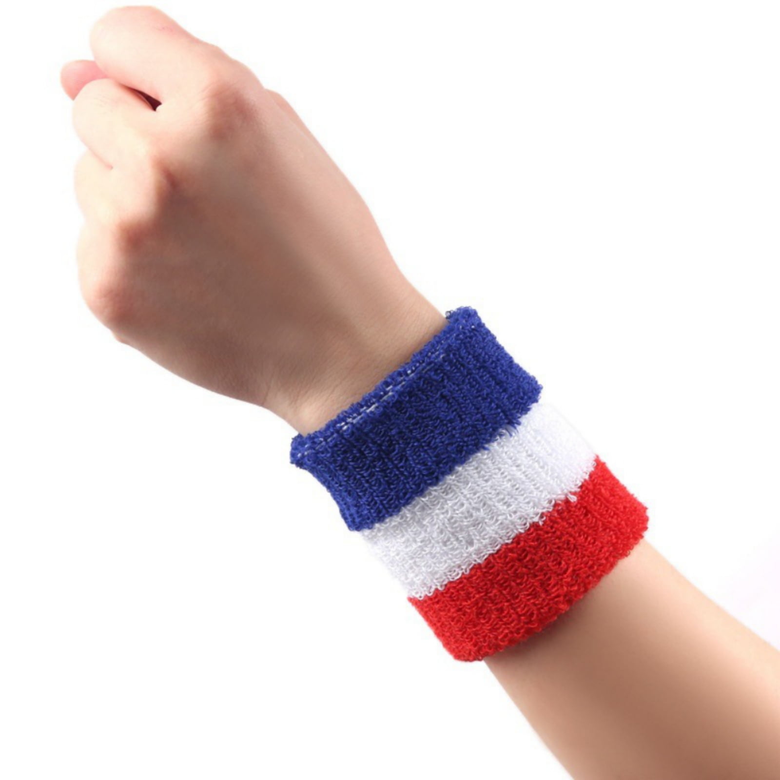 Wrist Sweatbands Sports Wristband Cotton Sweat Band Armbands for Men ...