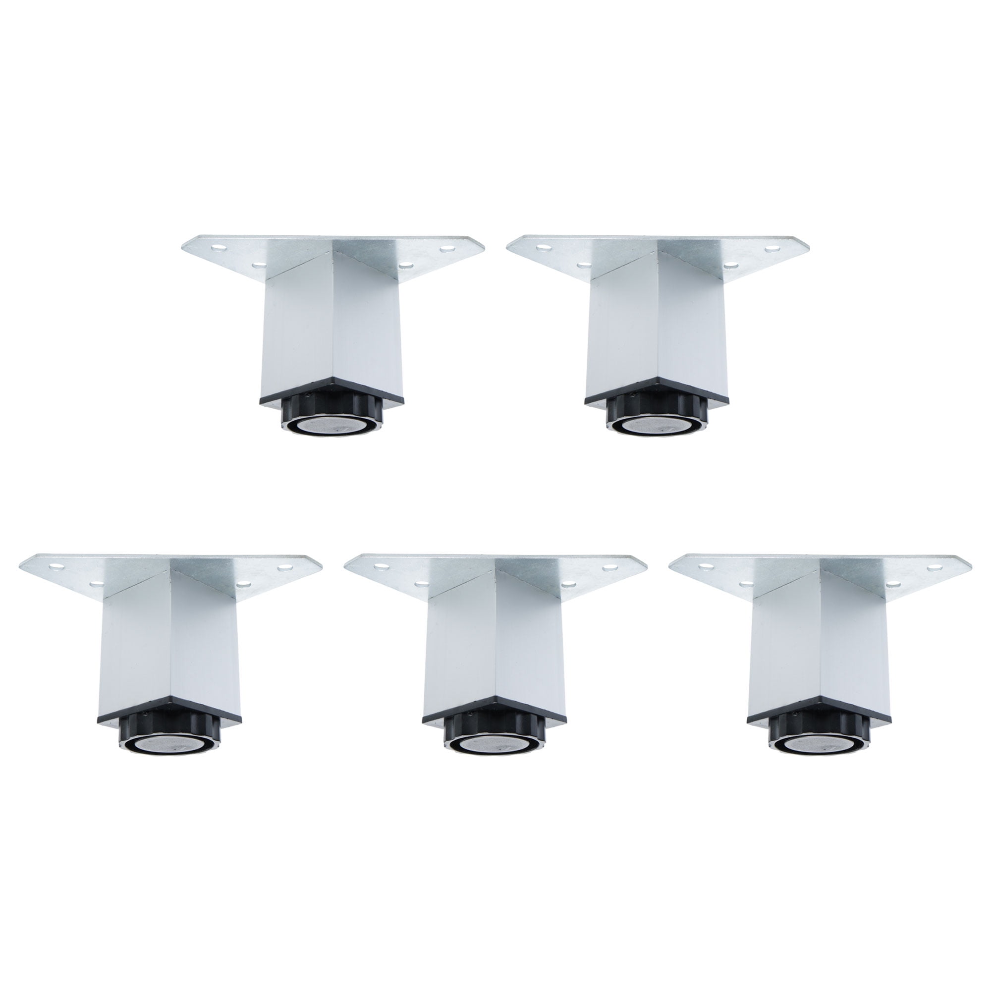 2.4 Inch Furniture Legs Aluminium Alloy Adjustable Feet Table Cabinet ...