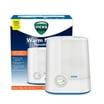 Equate Warm Mist Humidifier, Visible, Filter Free, White & Blue, Top ...