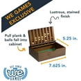 WE Games Wood Captain's Mistress (4-in-a-Row) Connect Game - Walmart.com