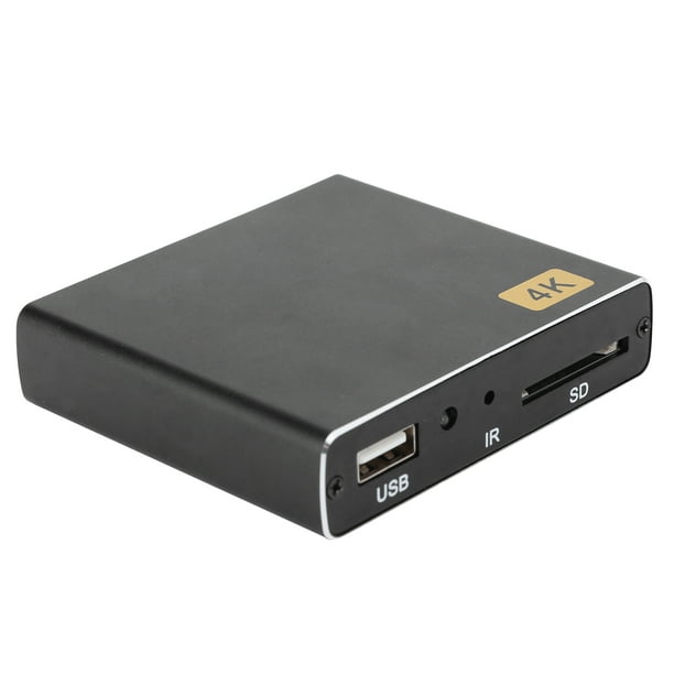 Reproductor multimedia USB LHCER Alta Definición 4K Compatible Con ...