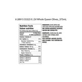 Great Value Whole Queen Olives, 375 mL - Walmart.ca