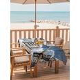 60x120 Inch Outdoor Tablecloth with Umbrella Hole Zipper Rectangle ...