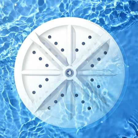 Clairlio Ultrasonic Turbo Washing Machine Suction Cup Mini Washer for ...