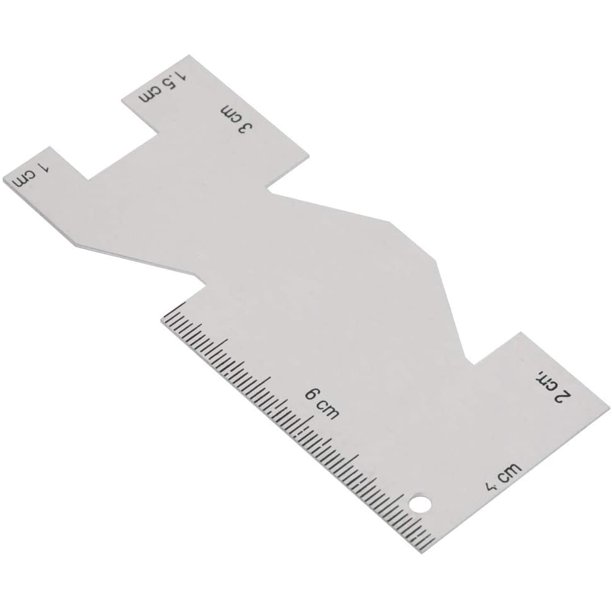 Piece Metal Sewing Gauge Ruler Flexible Gauge Precise Quilting Ruler ...