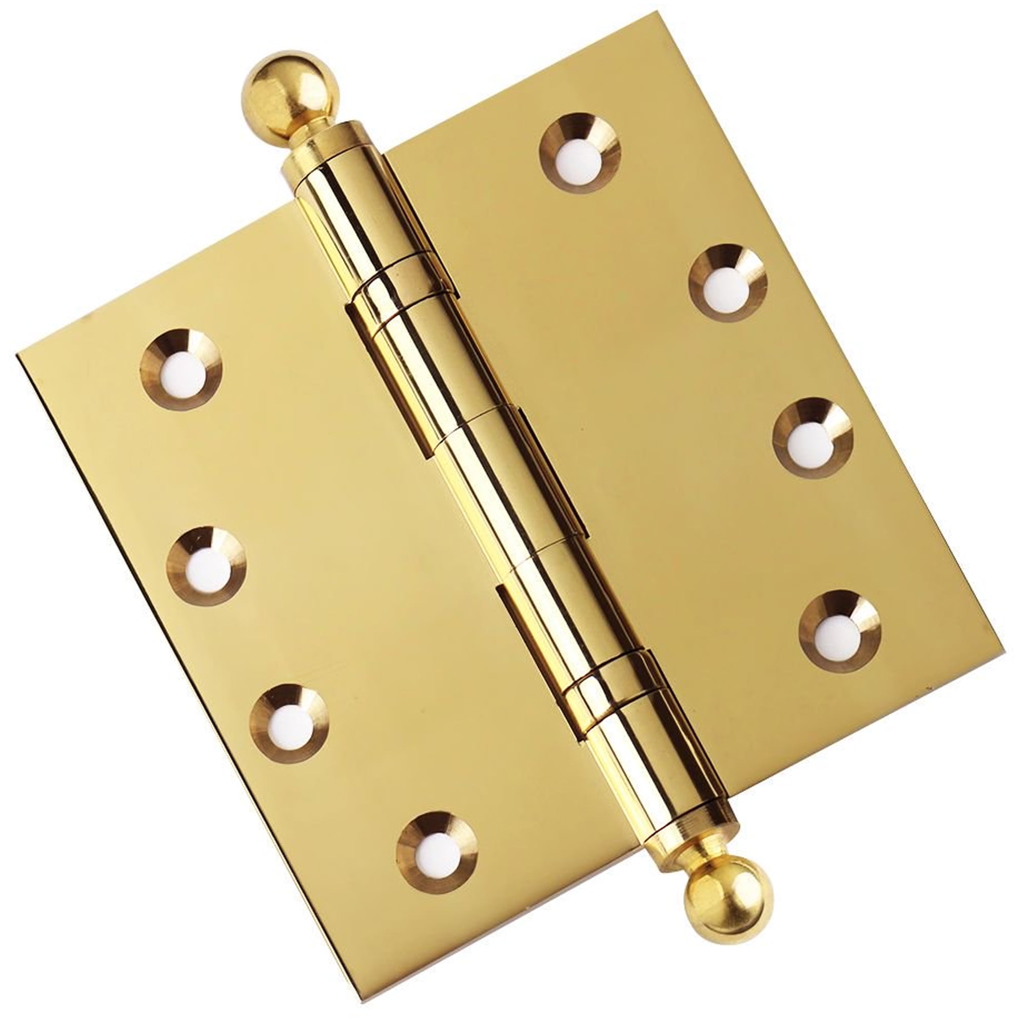 Embassy 4” x 4” Ball Bearing Door Hinge Heavy Duty Hinges Polished ...