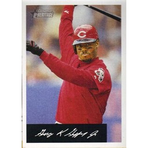 2002 Bowman Heritage Black Box #422 Ken Griffey Jr. MLB Baseball ...