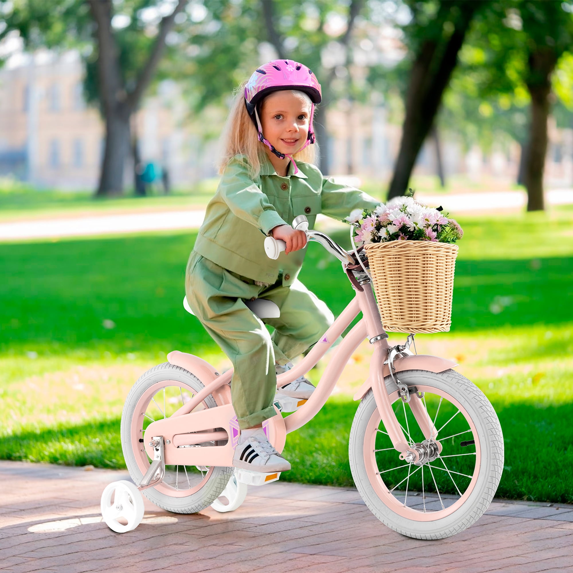 Click here for Gymax 14 Retro Style Kids Bike Bicycle W/ Height A... prices