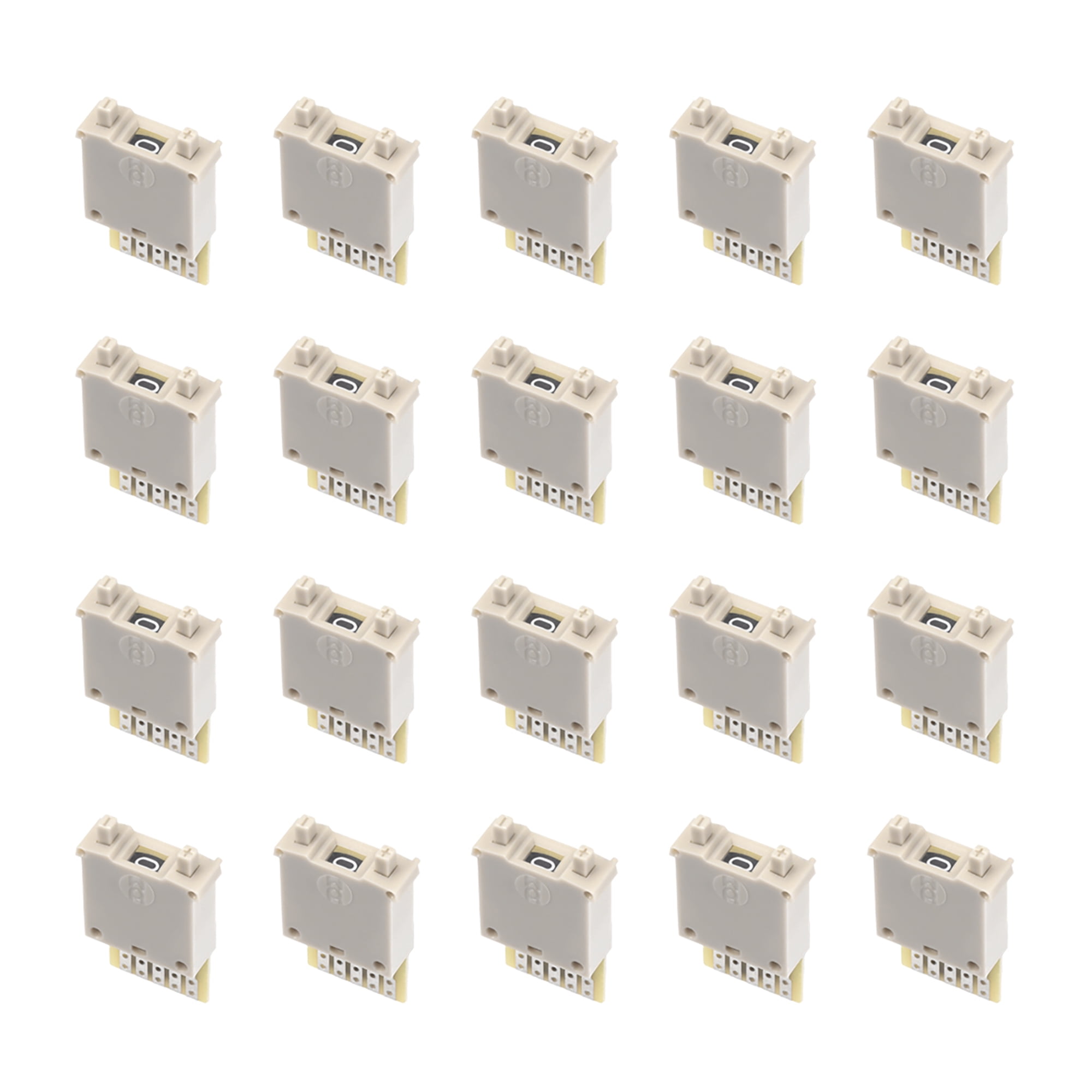 DIP Switch BCD Code Thumb wheel Switch KM2 0-9 Digital Cream Color, 20 ...