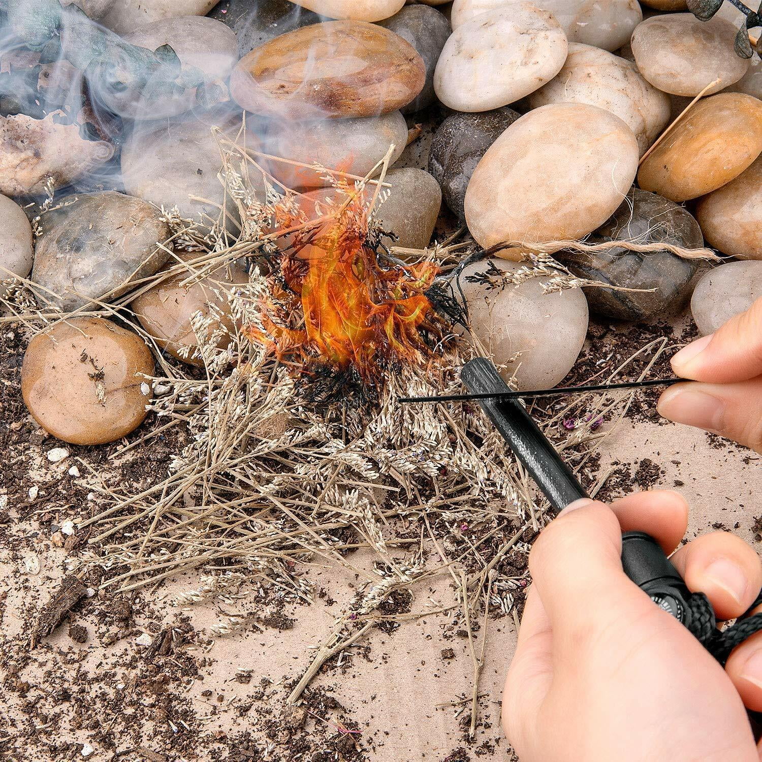 Fire Starters Leen4You Ferrocerium Fire Starter Rods - 5 Pack Mini ...