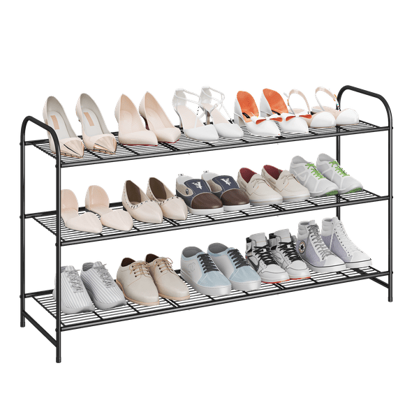 Wire Rack Shoe Storage