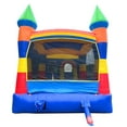 Pogo Bounce House Crossover Bounce House with Slide and Splash Pool ...