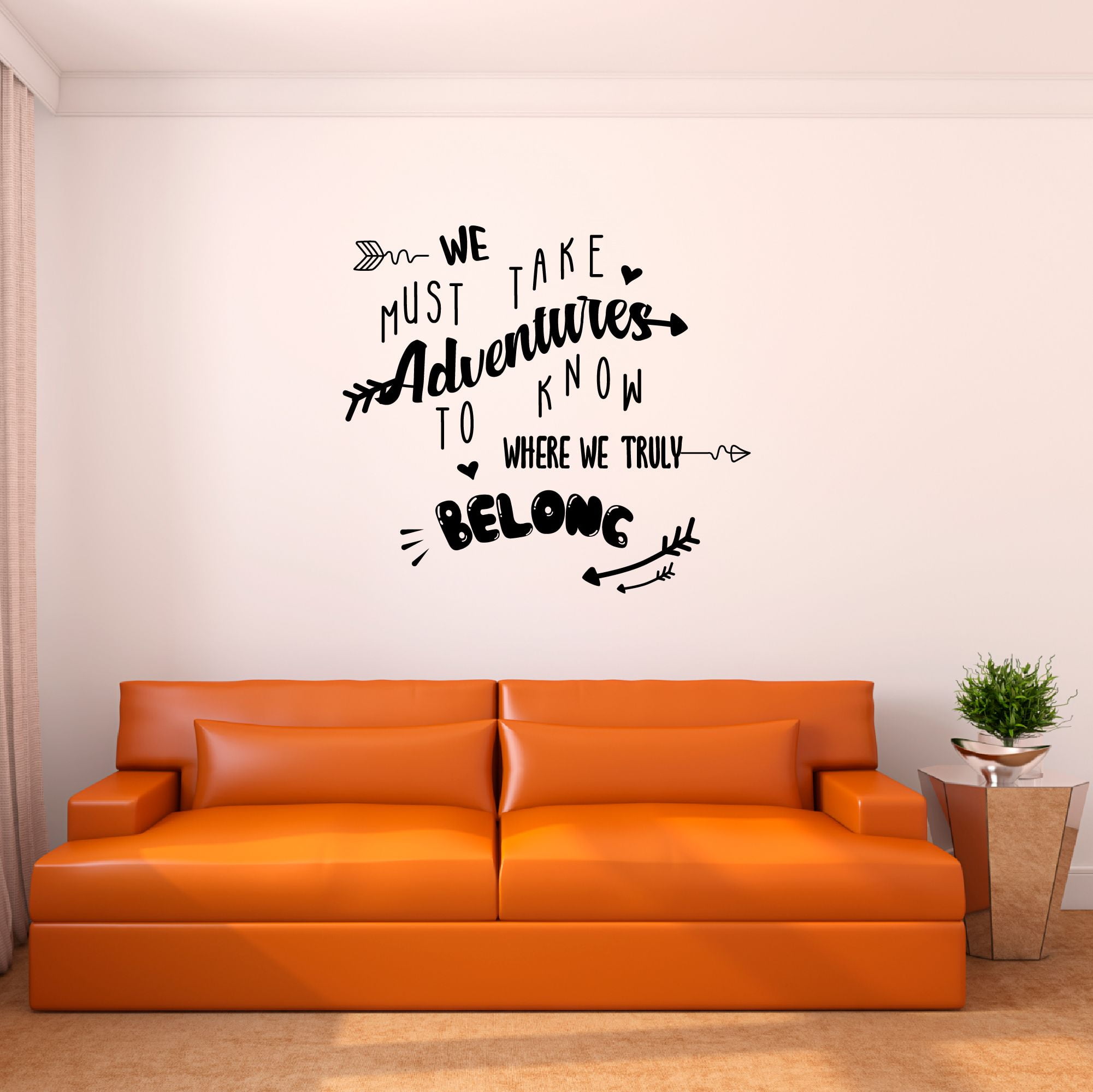 Home Wall Decal - We Muts Take Adventures - Joyful Adventure Design ...