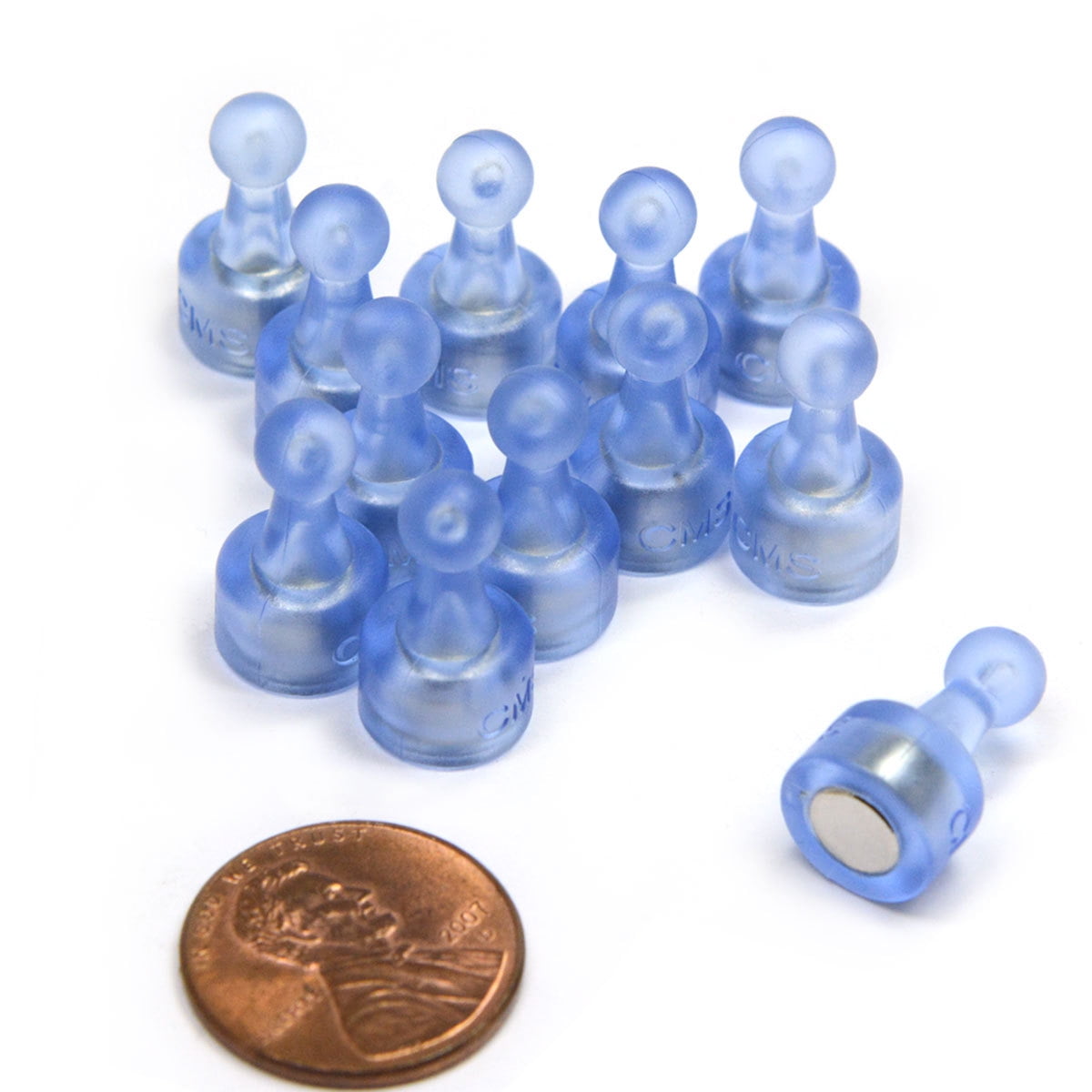 24 Ct. NeoPin® Clear Blue Clear Magnetic Push pins - Walmart.com 24 Ct. NeoPin® Clear Blue Clear Magnetic Push pins - Walmart.com