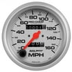 AUTO METER 1396 3-1/8IN SPEEDO, 120 MPH, W/TRIP, MECH, ARCTIC WHT ...