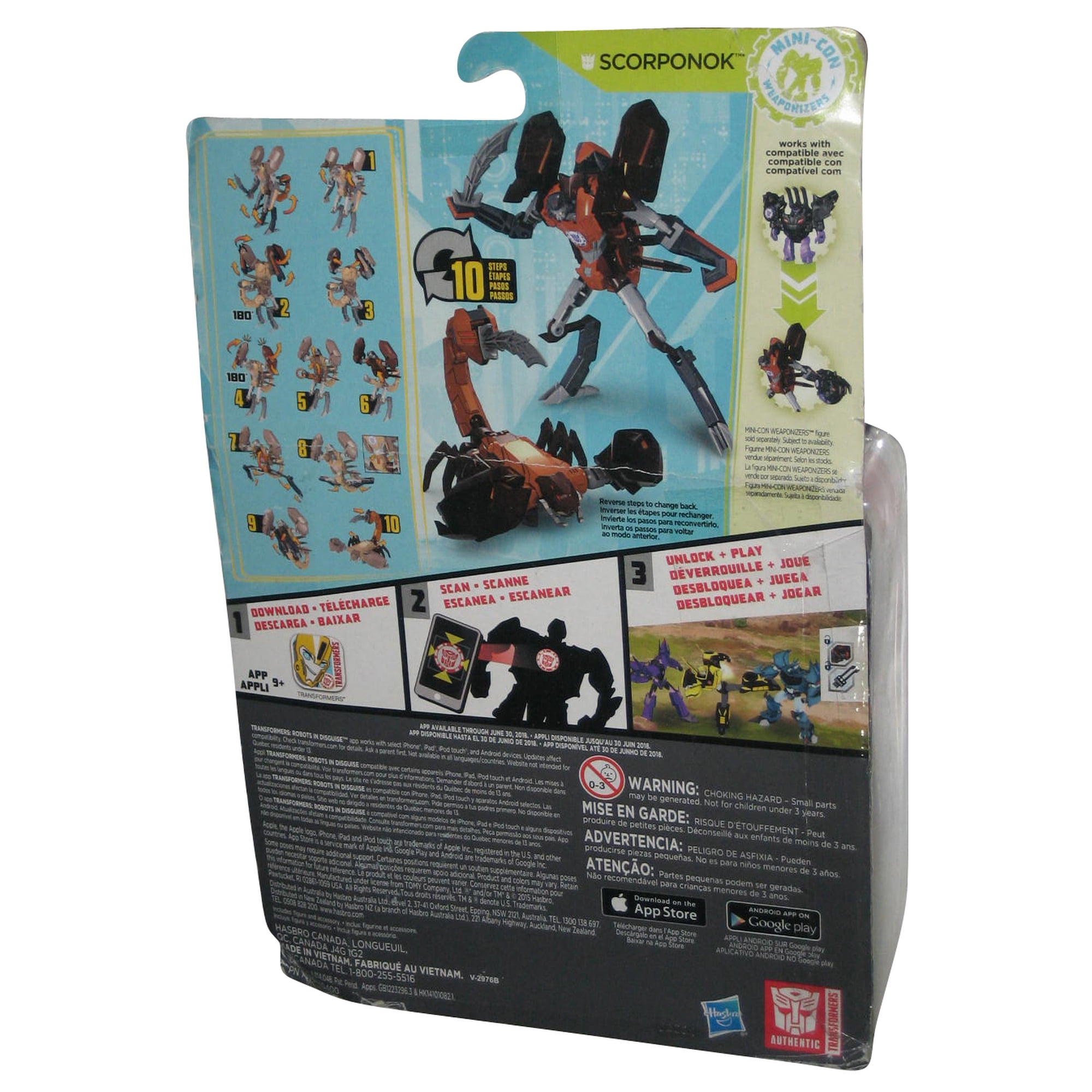 Transformers Animated Scorponok