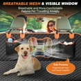 Back Seat Extender, Dog Hammock with Safety Belt, Dog Deck Car Seat Cover with Hard Bottom ...