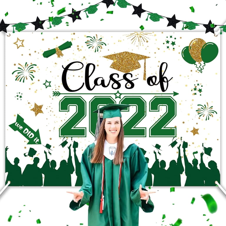 Green Graduation Cap 2022