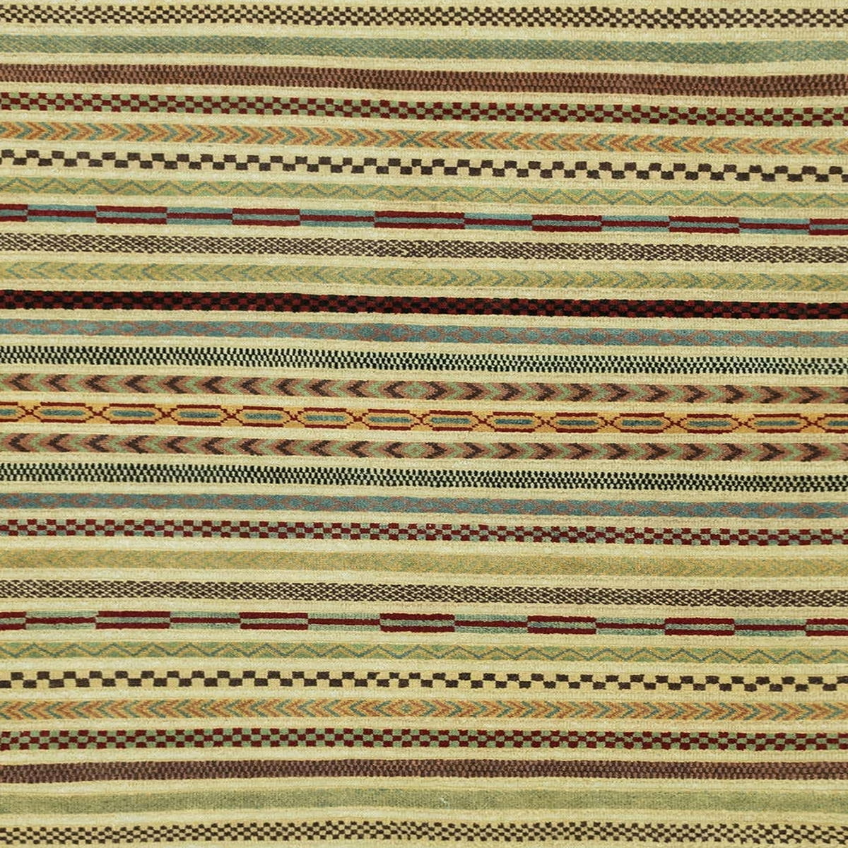 Ahgly Company Indoor Square Abstract Metallic Gold Abstract Area Rugs ...