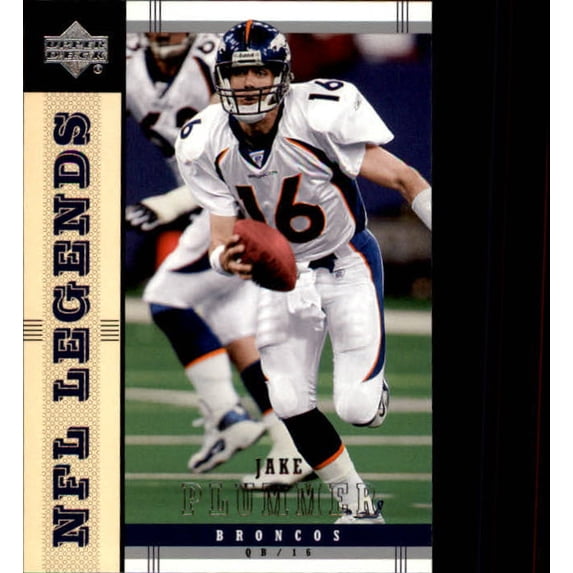 2004 Upper Deck Legends #27 Jake Plummer NFL Football Trading Card ...