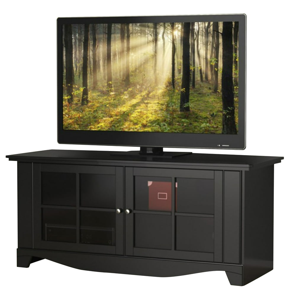 Kenwood 2-Door 56-inch TV Stand - Black - Walmart.com - Walmart.com