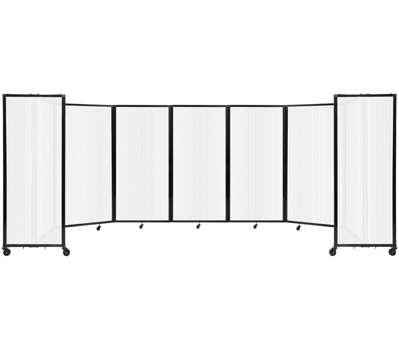 Versare Polycarbonate Room Divider 360 Portable Wall Partition ...