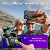 VEAT00L A9 ANC+ENC Earbuds with Smart Touch Screen,Bluetooth 5.4, HiFi ...