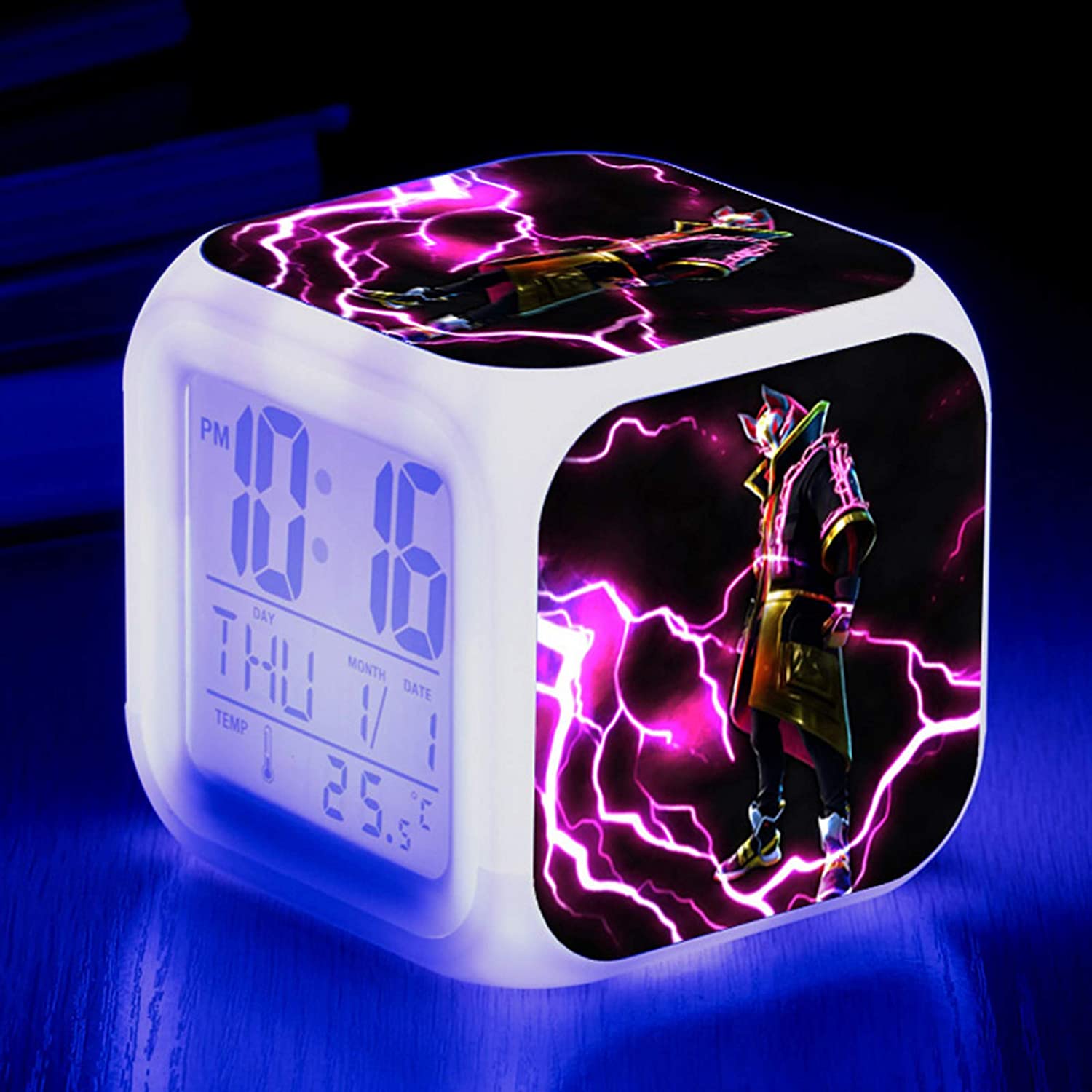 Anime Mha Bnha Deku Midoriya Digital Alarm Clocks for Girls Boys, LED ...