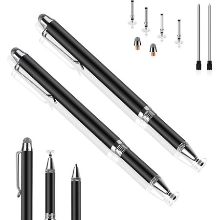 Stylus Pens for iPad, 2 Pack 3-in-1 High Sensitivity Universal Stylus ...