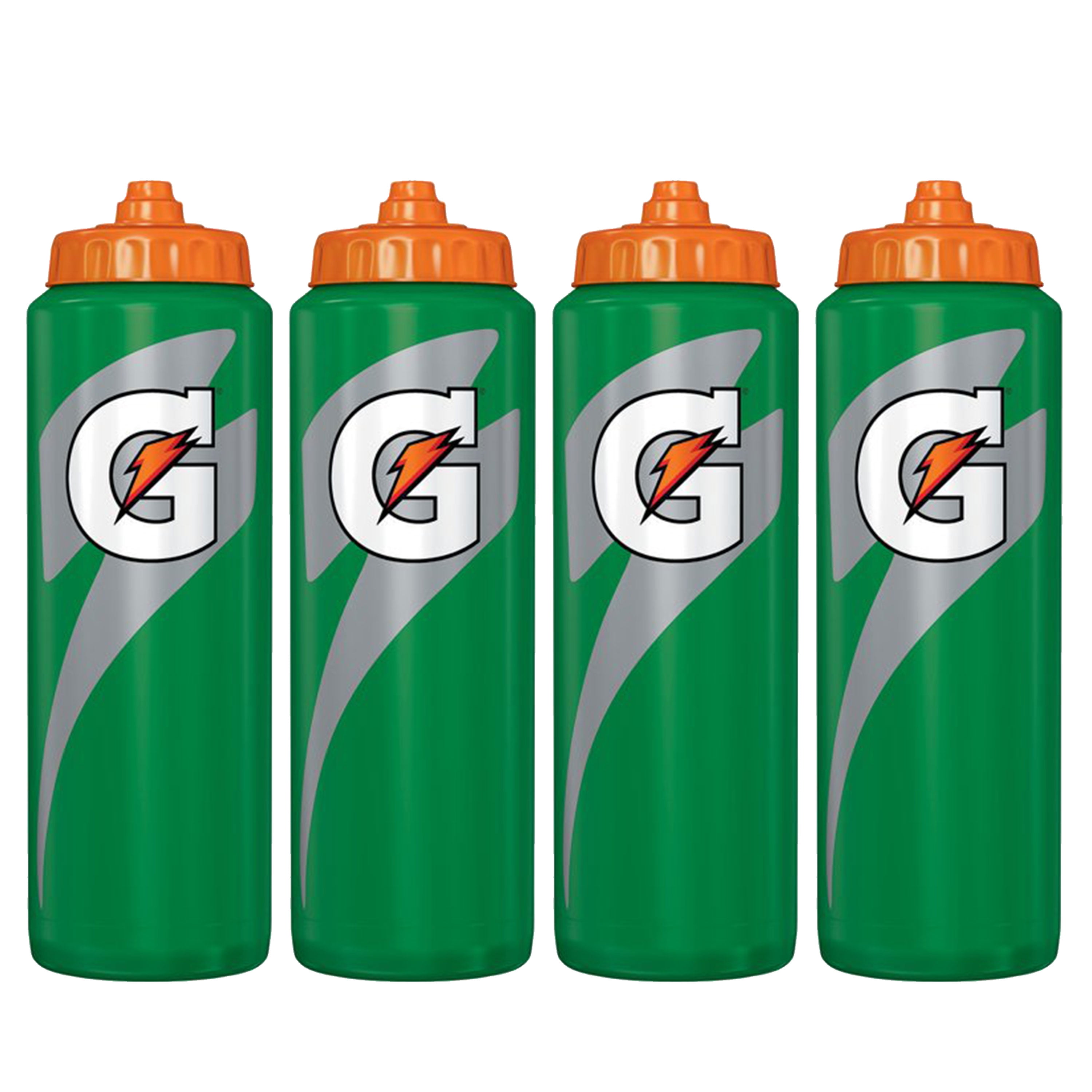 Gatorade 28 oz Squeeze Bottle, 4 Count - Walmart.com