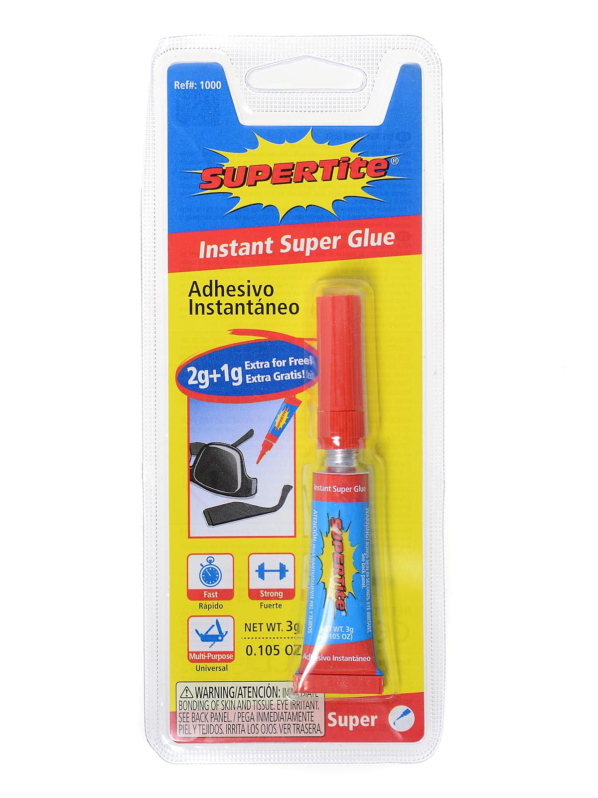 Instant Super Glue 3 g, each (pack of 6) - Walmart.com