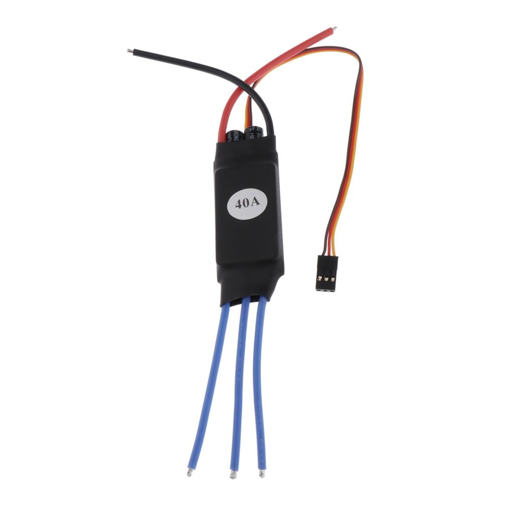 40A 2 LiPo ESC Brushless Controller 5V/3A BEC for RC Quadcopter ...