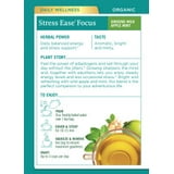 Traditional Medicinals Organic Stress Ease Focus Caffeine-Free Herbal ...
