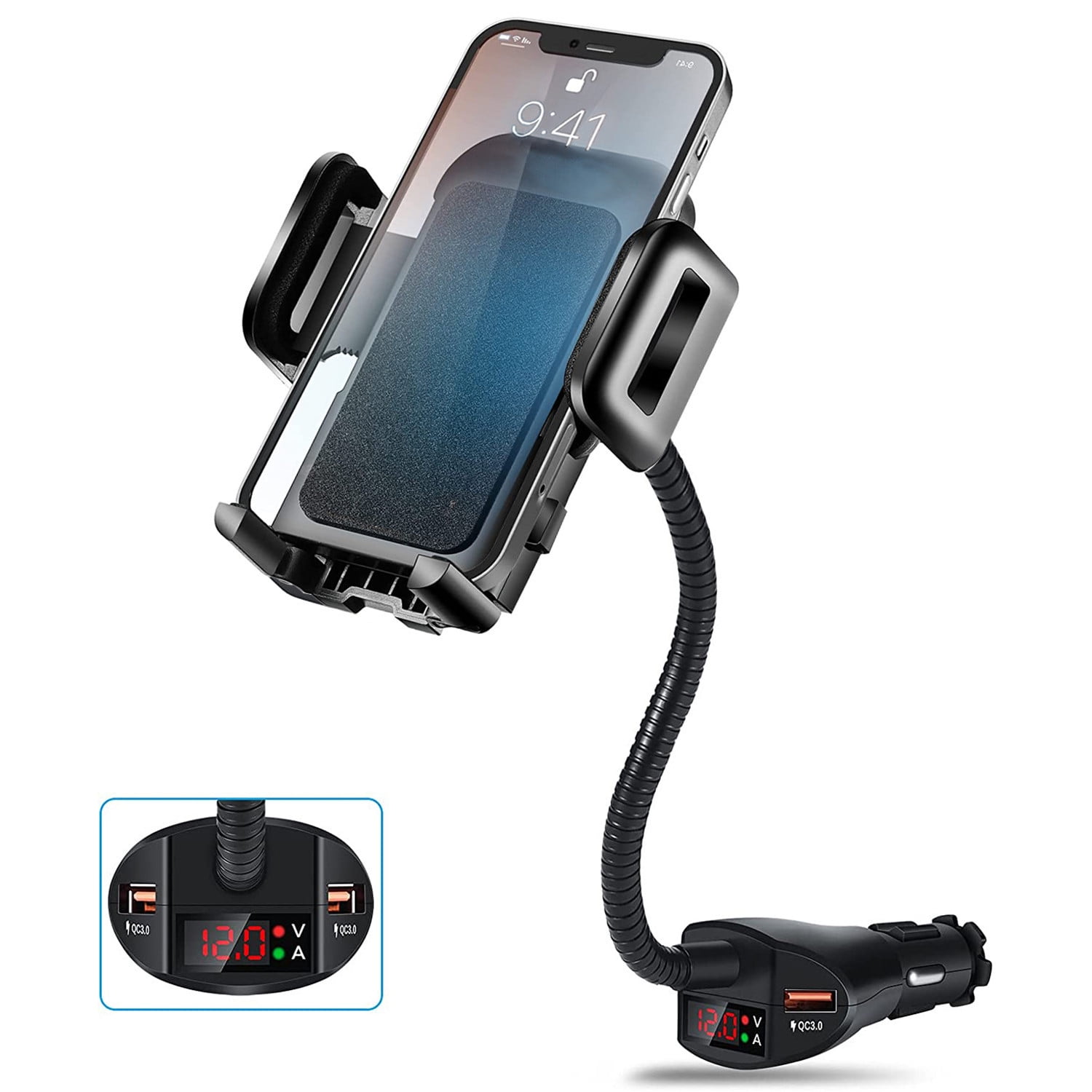 Click here for Unbranded Car Cigarette Lighter Phone Holder With... prices