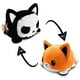 Reversible Fox & Skeleton Plushie - Happy + Skeleton Glow - Walmart.com