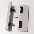 Adjustable Plastic Fixed Matched Hardware, Quick Release Roman Column ...