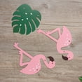 Hawaiian Party Banner Flamingo Pineapple Luau Garland Flower Garlands ...