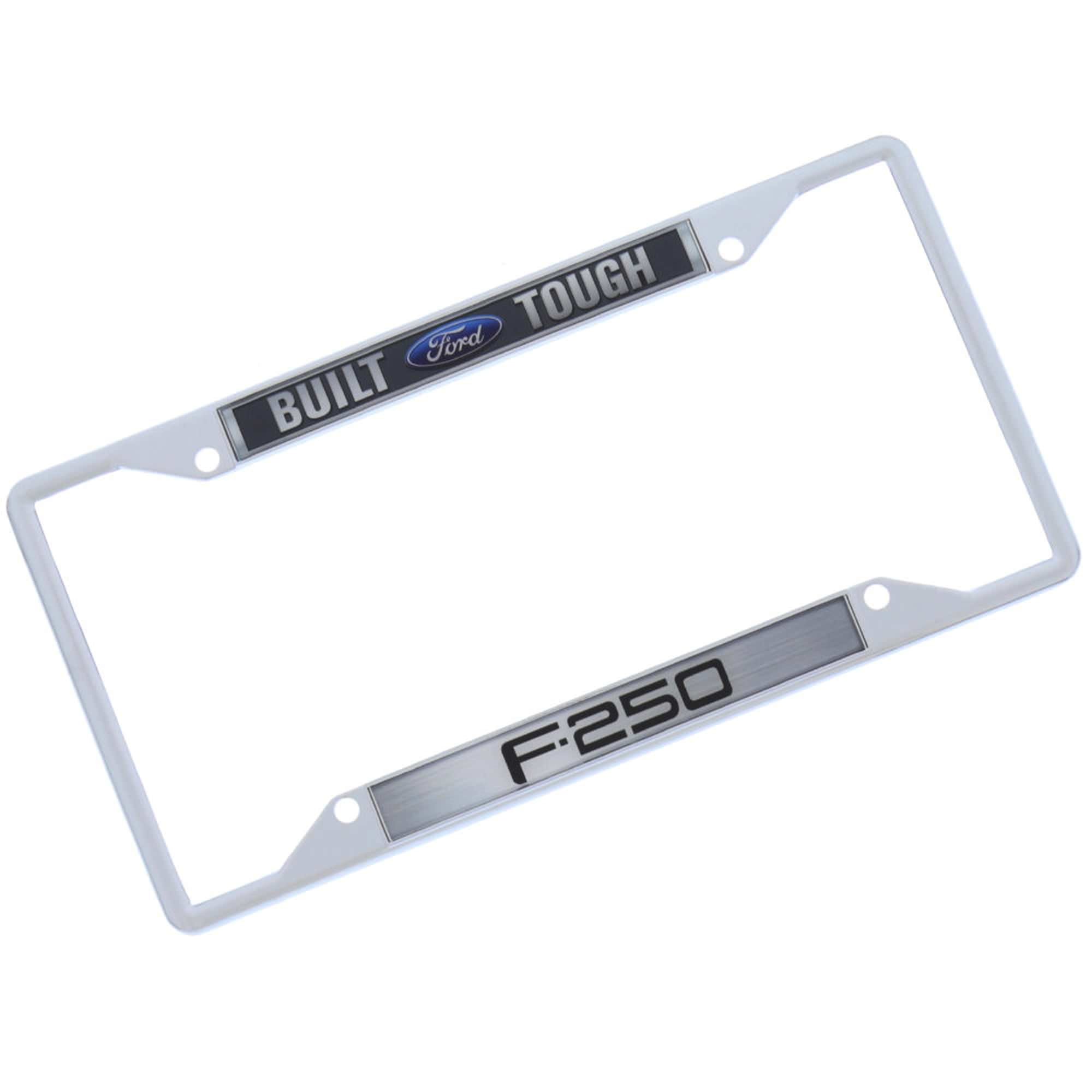 Ford Built Tough F250 License Plate Frame (Black) - Walmart.com